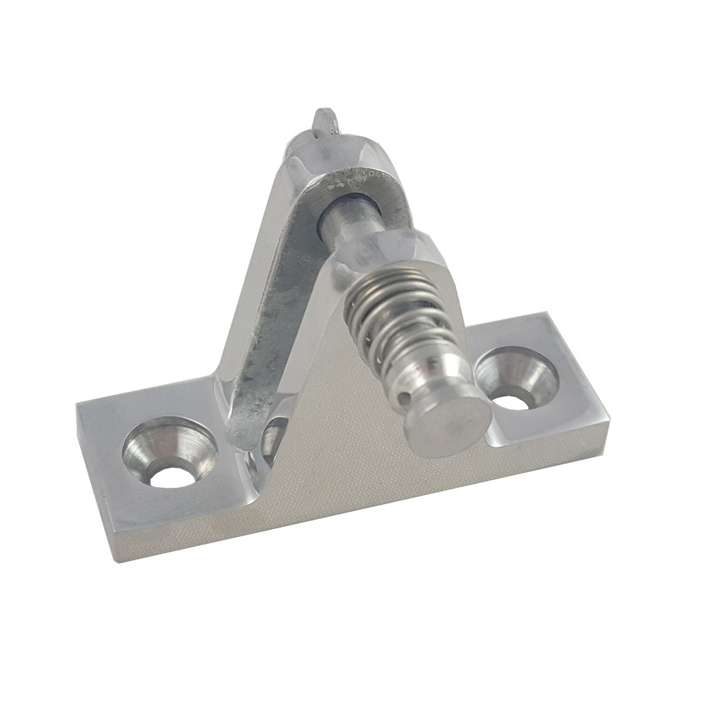 316 SS Cast Deck Hinge with Removable Pin 90 – White Water Marine Hardware