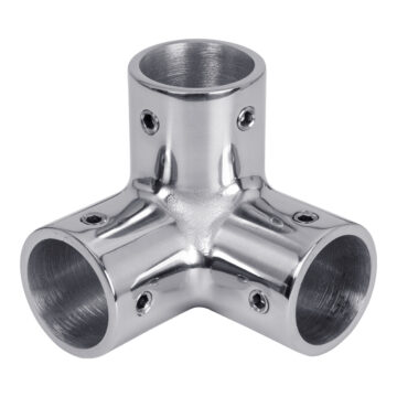 316 SS Cast Heavy Duty Tube Connector – White Water Marine Hardware
