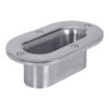 316 SS Cast Oval Hawse Pipe – White Water Marine Hardware