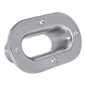 316 SS Cast Oval Hawse Pipe – White Water Marine Hardware