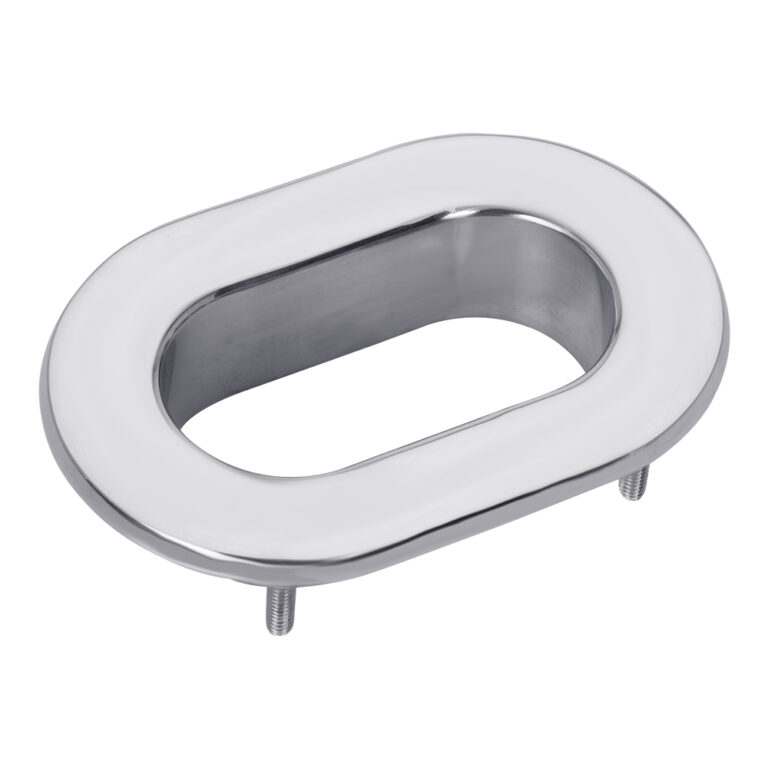316 SS Cast Oval Hawse Pipe with Hidden Fasteners – White Water Marine ...