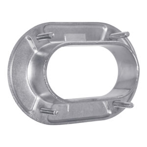 316 SS Cast Oval Hawse Pipe with Hidden Fasteners – White Water Marine ...