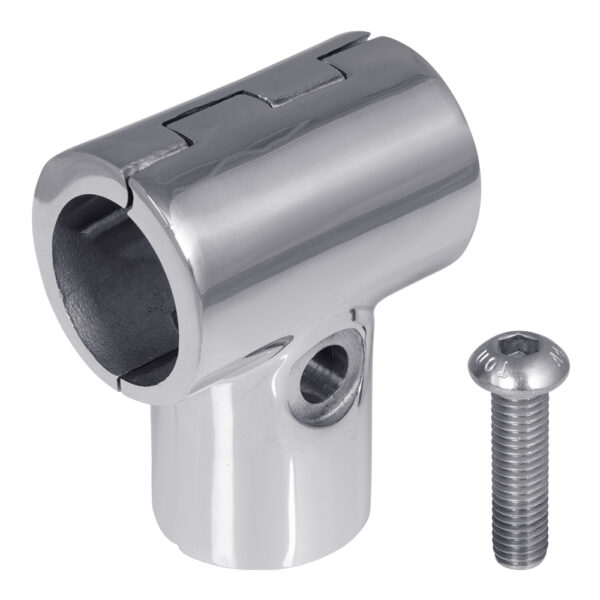 316 SS Hinged Handrail Tee – White Water Marine Hardware